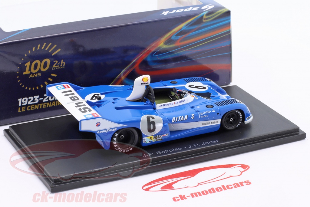 Spark 1:43 Matra MS680 #6 24h LeMans 1974 Beltoise, Jarier S9446 ...