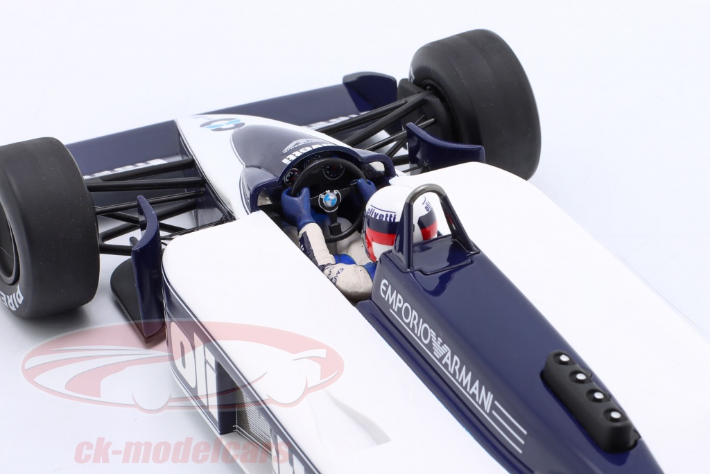 Spark 1:18 Elio de Angelis Brabham BT55 #8 Monaco GP 公式 1 1986 18S678 模型 汽车 18S678 9580006476784