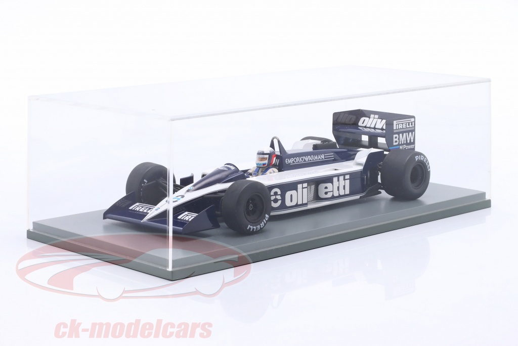 Spark 1:18 Elio de Angelis Brabham BT55 #8 Monaco GP Formula 1 1986 18S678 model car 18S678 ...