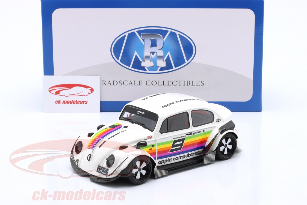 Radscale Models 1:18 Volkswagen VW escarabajo Apple blanco RM-0028 ...