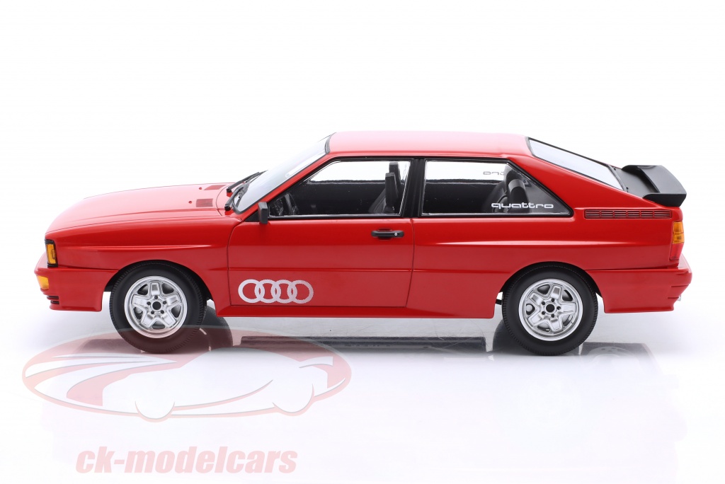 Minichamps 1:18 Audi Quattro year 1980 red 155016124 model car ...