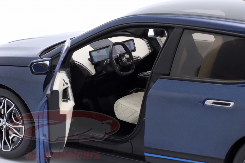Minichamps 1:18 BMW iX Année de construction 2022 bleu métallique ...