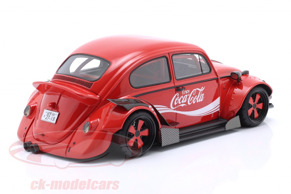 Radscale Models 1:18 Volkswagen VW 甲虫 Coca-Cola 赤 RM-0029 モデル 車 RM-0029