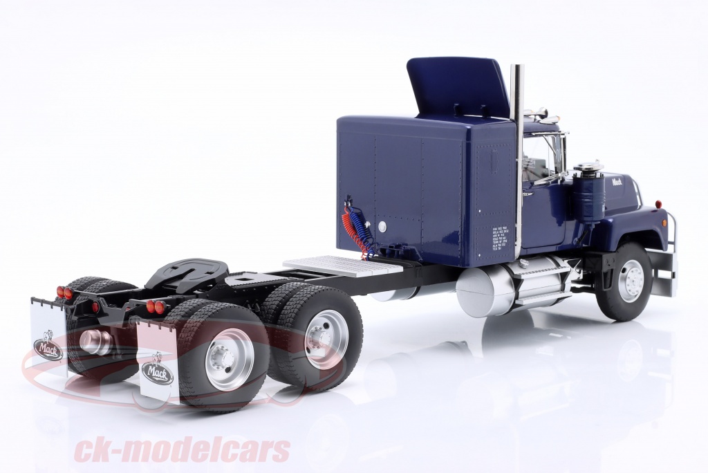 Road Kings 1:18 Mack RL 700L Sattelzugmaschine Baujahr 1974 blau metallic RK180172 Modellauto ...