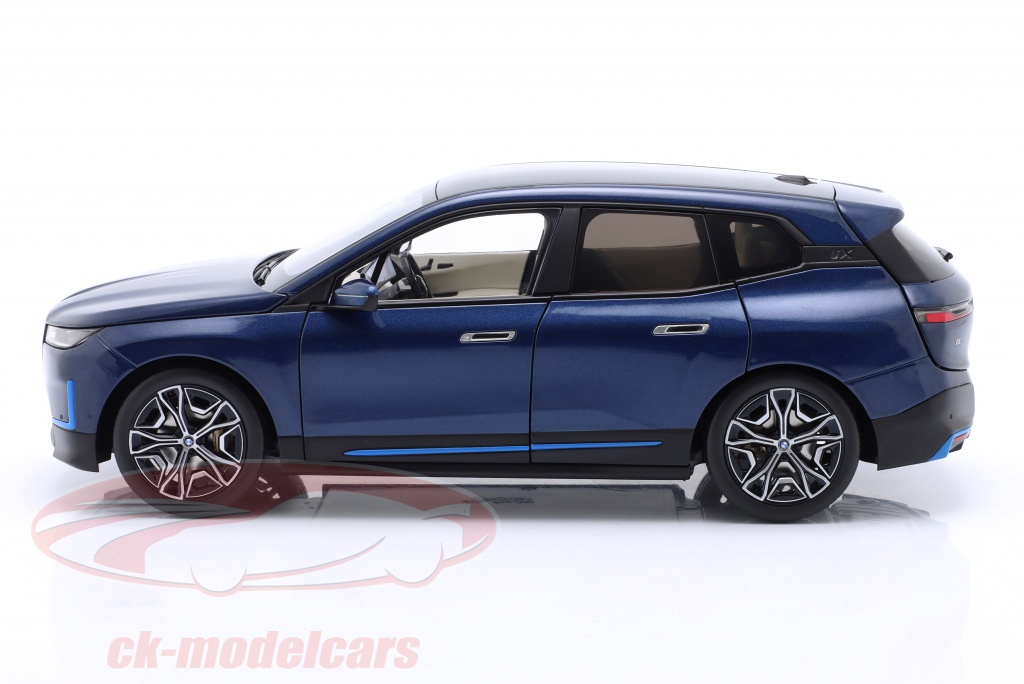 Minichamps 1:18 BMW iX Année de construction 2022 bleu métallique ...