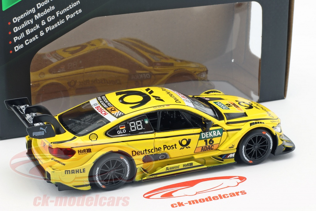 RMZ 1:32 BMW M4 DTM #16 DTM 2017 Timo Glock / 2nd choice CK91393 (2. Wahl) model car CK91393 (2 ...