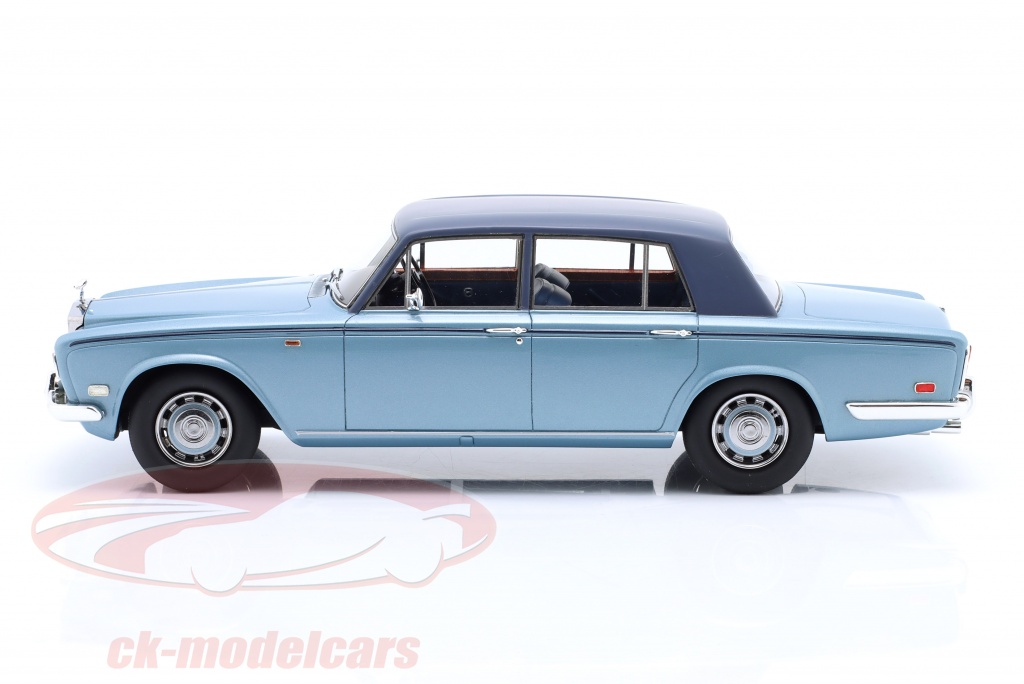 Cult Scale Models 1:18 Rolls Royce Silver Shadow year 1975 blue ...