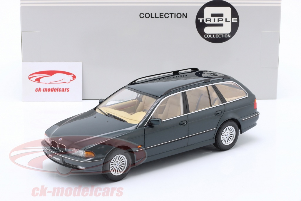 Triple9 1:18 BMW 5 Series Touring (E39) year 1998 oxford green metallic ...