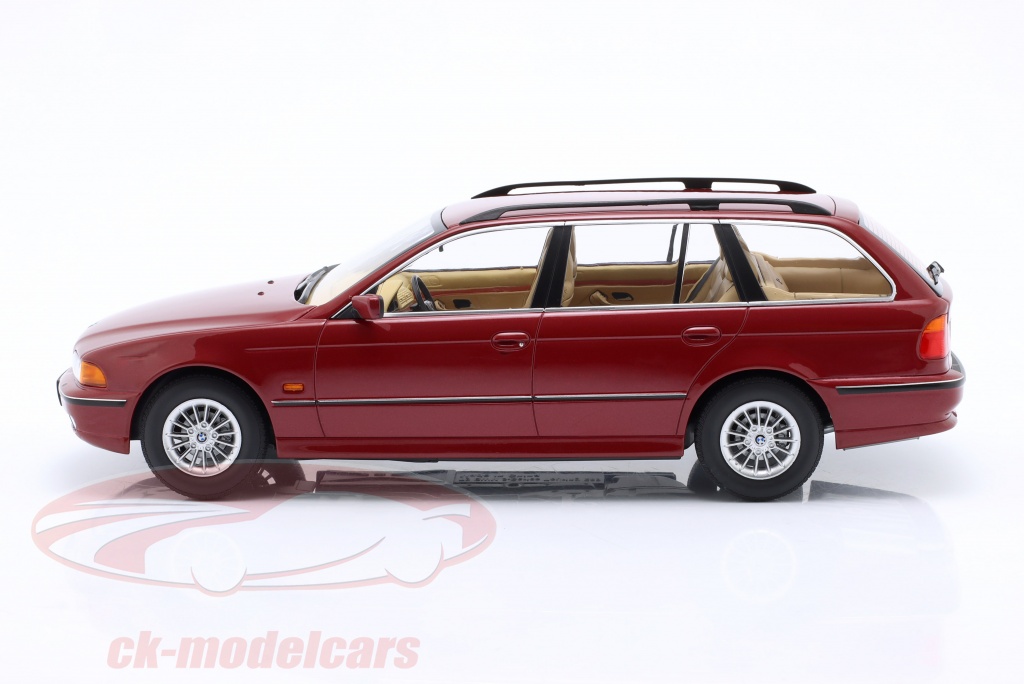 Triple9 1:18 BMW 5 Series Touring (E39) year 1998 calypso red metallic ...