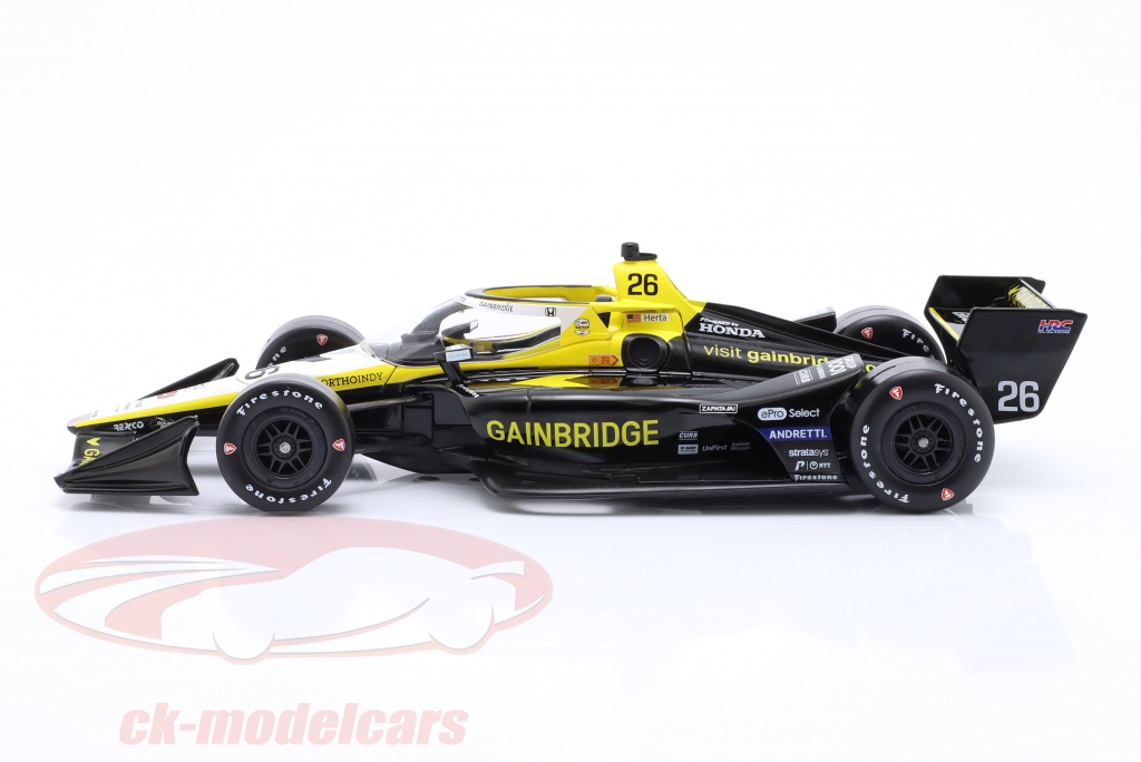 Greenlight 1:18 Colton Herta Honda #26 IndyCar Series 2024 11233 model ...