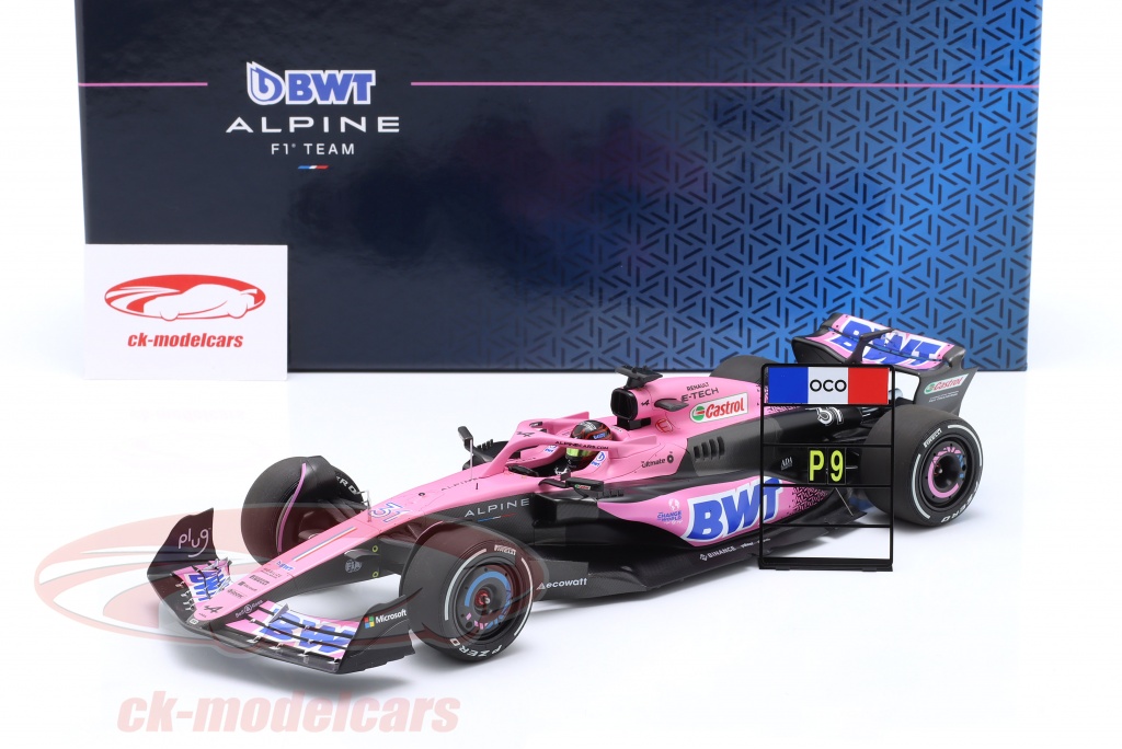 Minichamps 1:18 Esteban Ocon Alpine A523 #31 Bahrain GP Formula 1 2023 ...