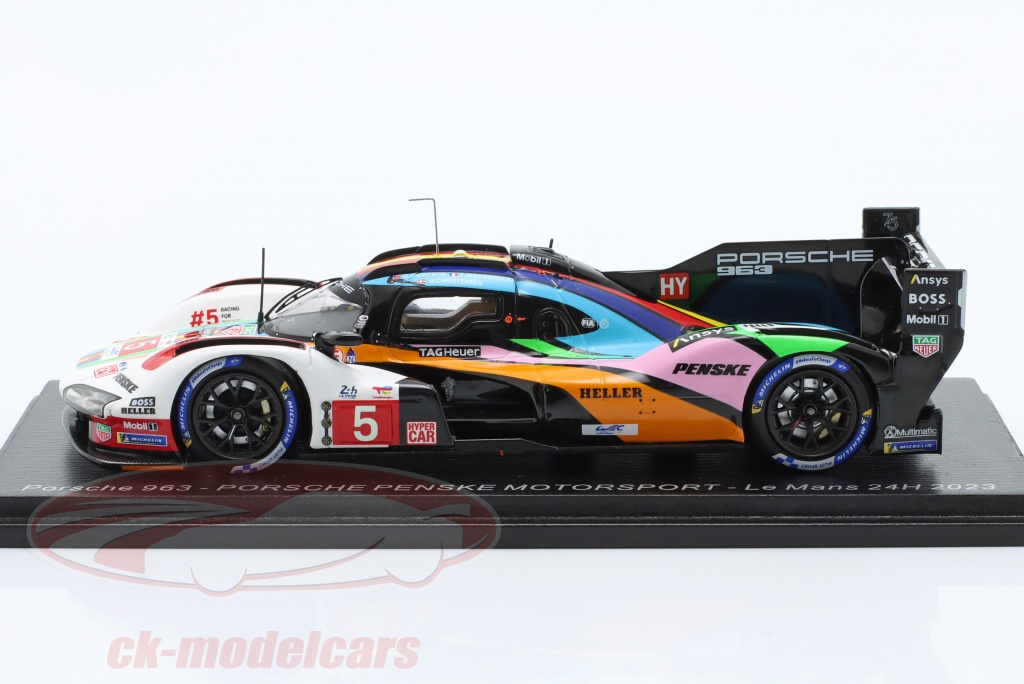 Spark 1:43 Penske Porsche 963 #5 24h LeMans 2023 Cameron, Christensen ...