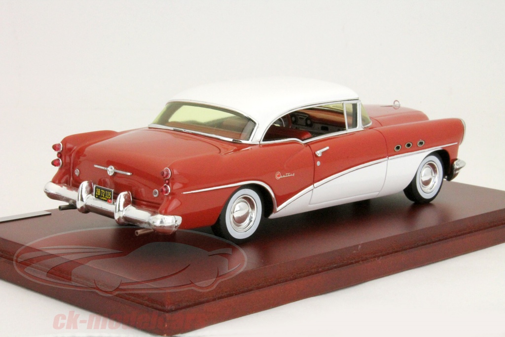 True Scale 1:43 Buick Century Coupe 1954 red / white TSM114338 model ...