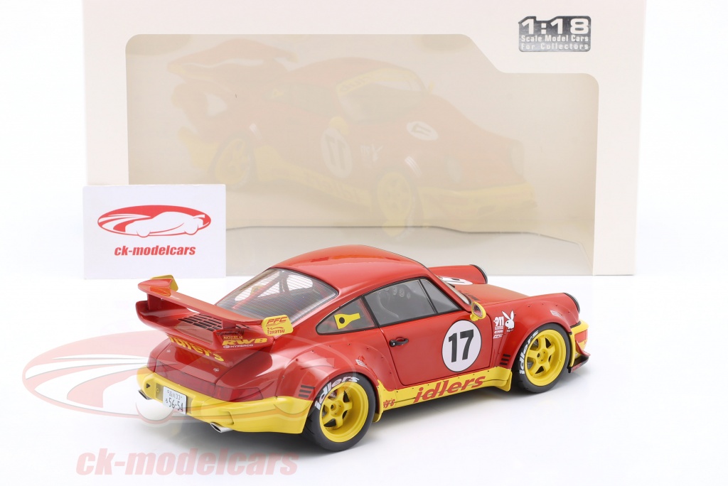 Solido 1:18 Porsche 911 (964) RWB Rauh-Welt Maty's Idlers 2016 red ...