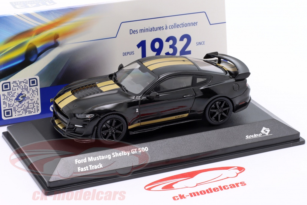 Solido 1:43 Ford Mustang Shelby GT 500 Fast Track year 2020 black ...