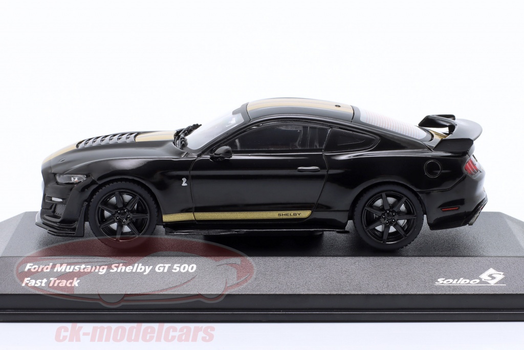 Solido 1:43 Ford Mustang Shelby GT 500 Fast Track Année de construction 2020 noir S4311506 ...