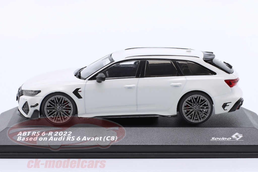 Solido 1:43 Audi RS 6-R (C8) ABT Baujahr 2022 weiß S4310710 Modellauto S4310710 421438239 ...