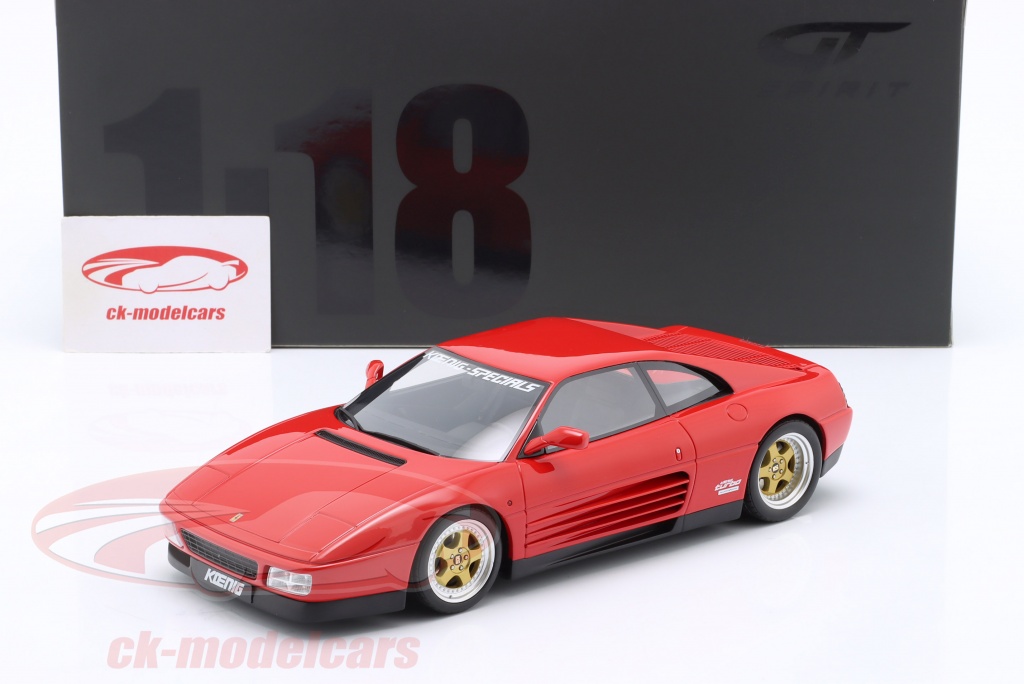 GT-SPIRIT 1:18 Koenig Special 348 Twin Turbo year 1994 red GT472 model ...