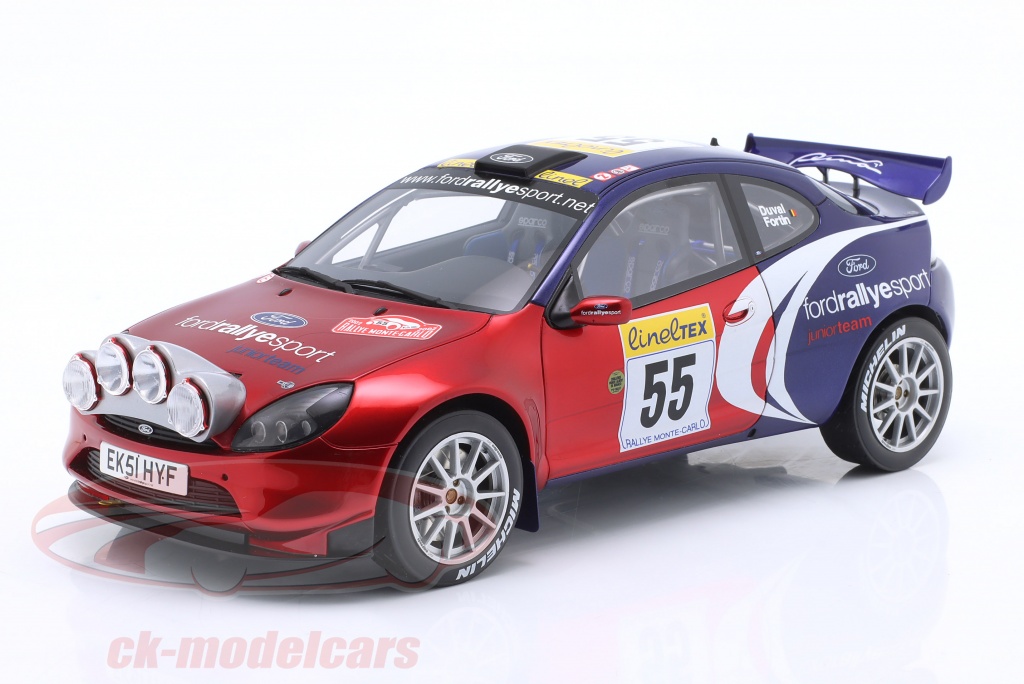 Ottomobile 1:18 Ford Puma S1600 #55 Rallye Monte Carlo 2002 Duval ...