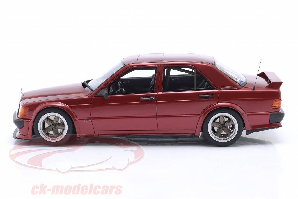 Ottomobile 1:18 Mercedes-Benz 190E 2,5-16 RWR Rauh-Welt Republik 2016 almandinrot OT1083 ...