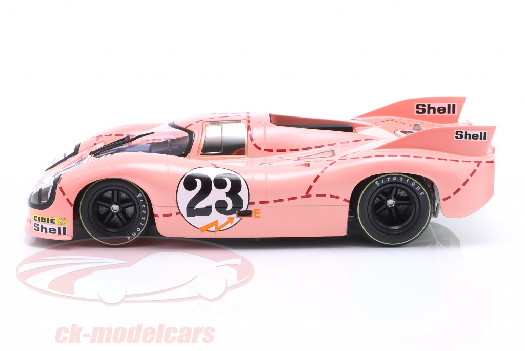 WERK83 1:18 Porsche 917/20 Pink Pig #23 第一名 实践 24h LeMans 1971 Kauhsen ...