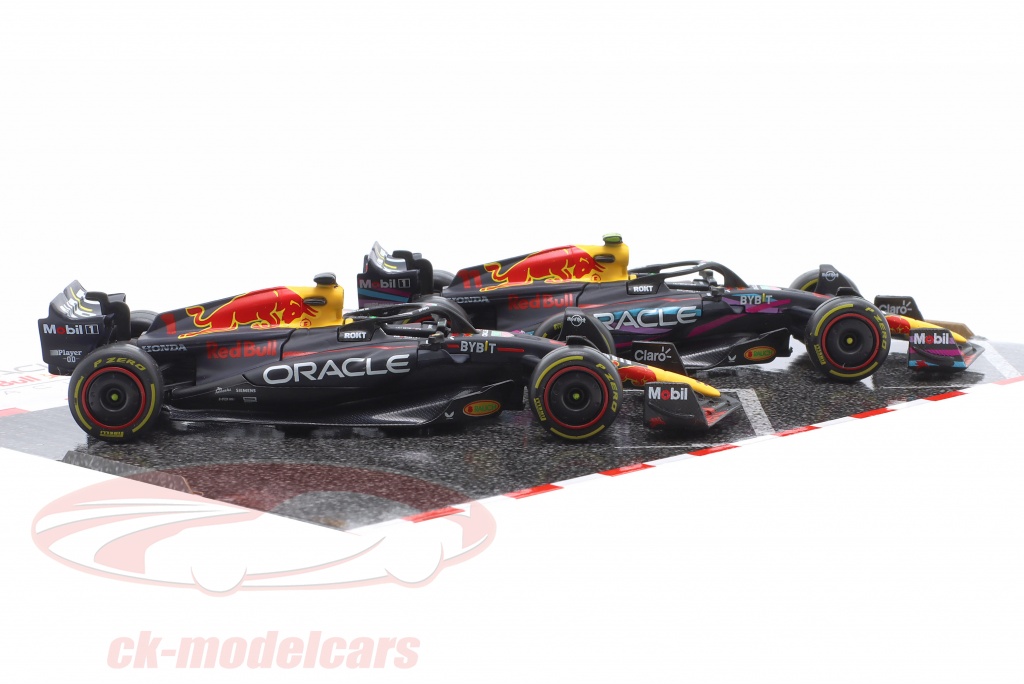 Bburago 1:43 2-Car Set Verstappen #1 & Perez #11 Formula 1 World ...