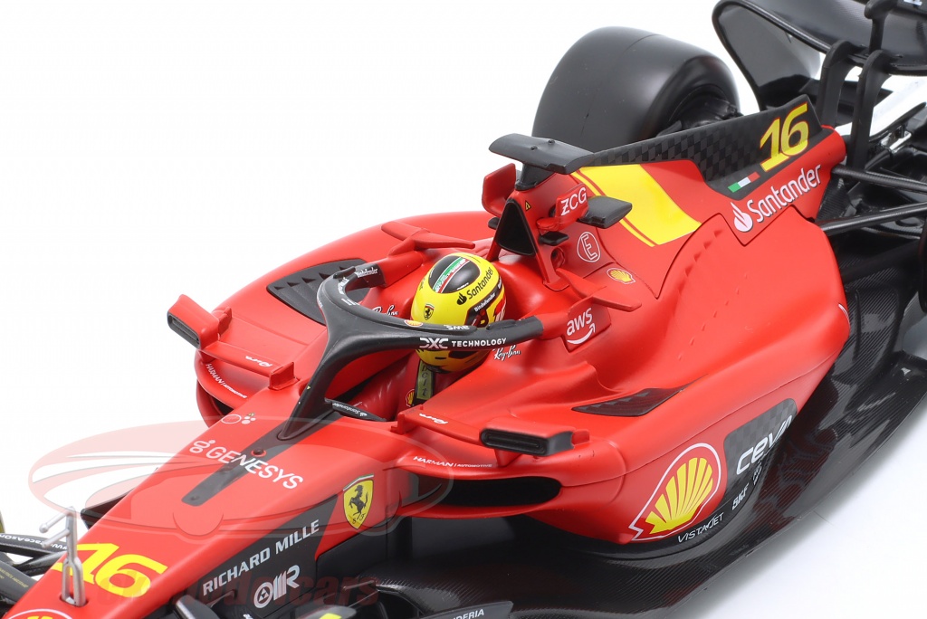 Bburago 1:18 Charles Leclerc Ferrari SF-23 #16 4th Italian GP Formula 1 2023 18-16812MONZA #16 ...