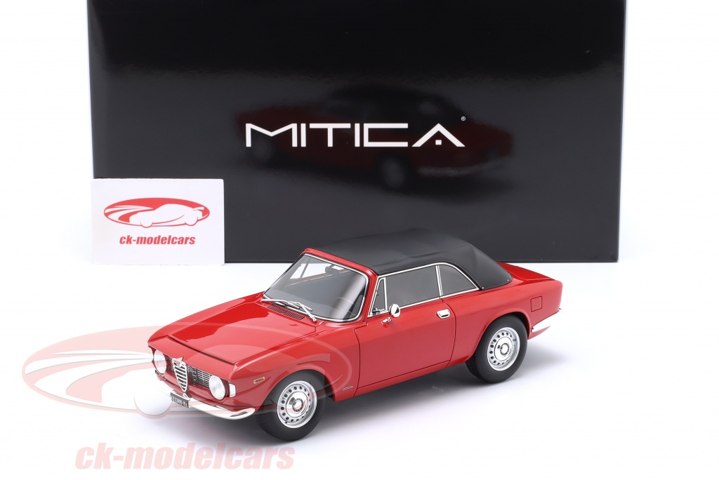 Mitica 1:18 Alfa Romeo Giulia 1600 GTC Cabriolet Closed Top 1964 alfa ...