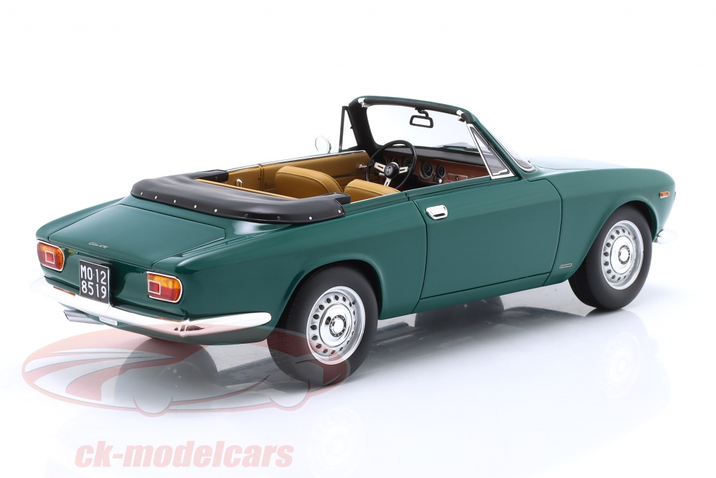Mitica 1:18 Alfa Romeo Giulia 1600 GTC Cabriolet Open Top 1964 fir ...