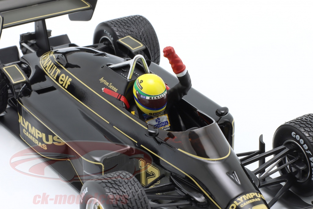 Minichamps 1:18 Ayrton Senna Lotus 97T Dirty Version #12 Sieger ...