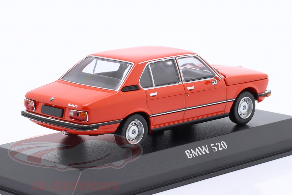 Minichamps 1:43 BMW 520 year 1972 red 940023006 model car 940023006 ...