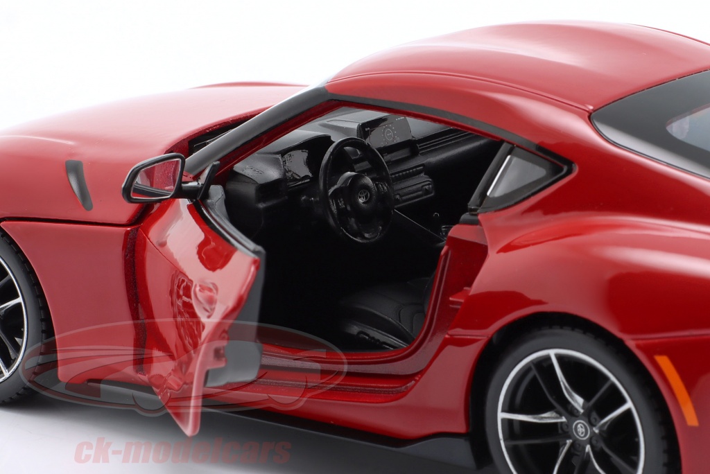 Maisto 1:24 Toyota Supra GR year 2022 red 32917R model car 32917R ...