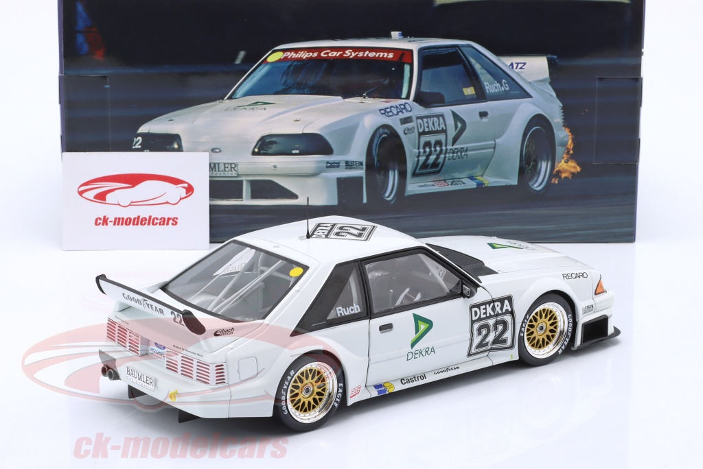 WERK83 1:18 Ford Mustang 5.0 #22 DTM 1994 Gerd Ruch Signature Edition ...