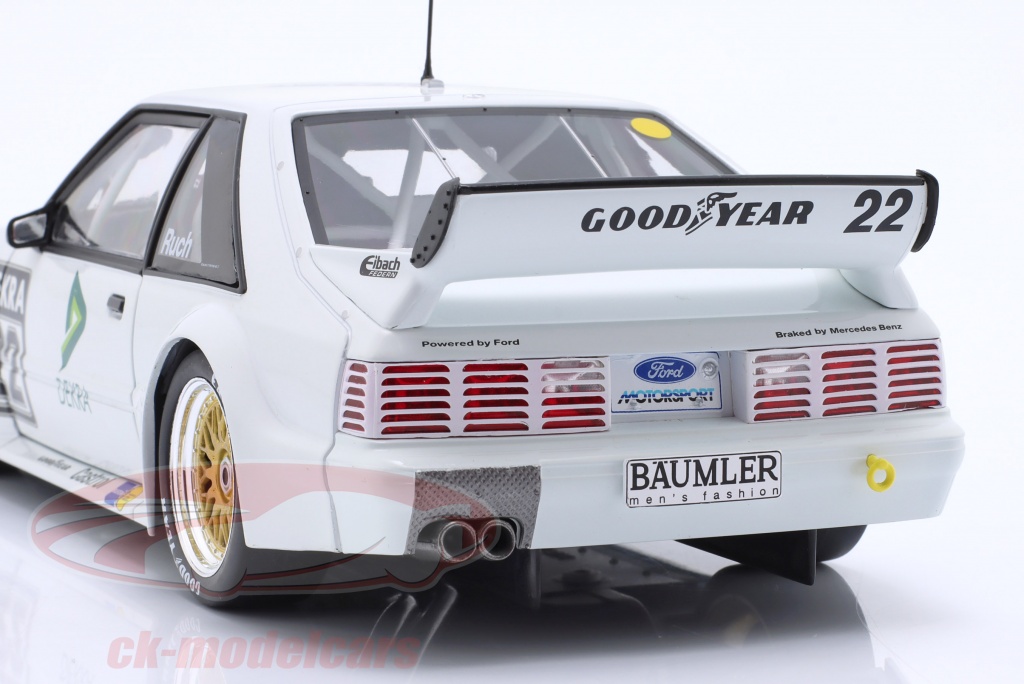 WERK83 1:18 Ford Mustang 5.0 #22 DTM 1994 Gerd Ruch Signature Edition ...