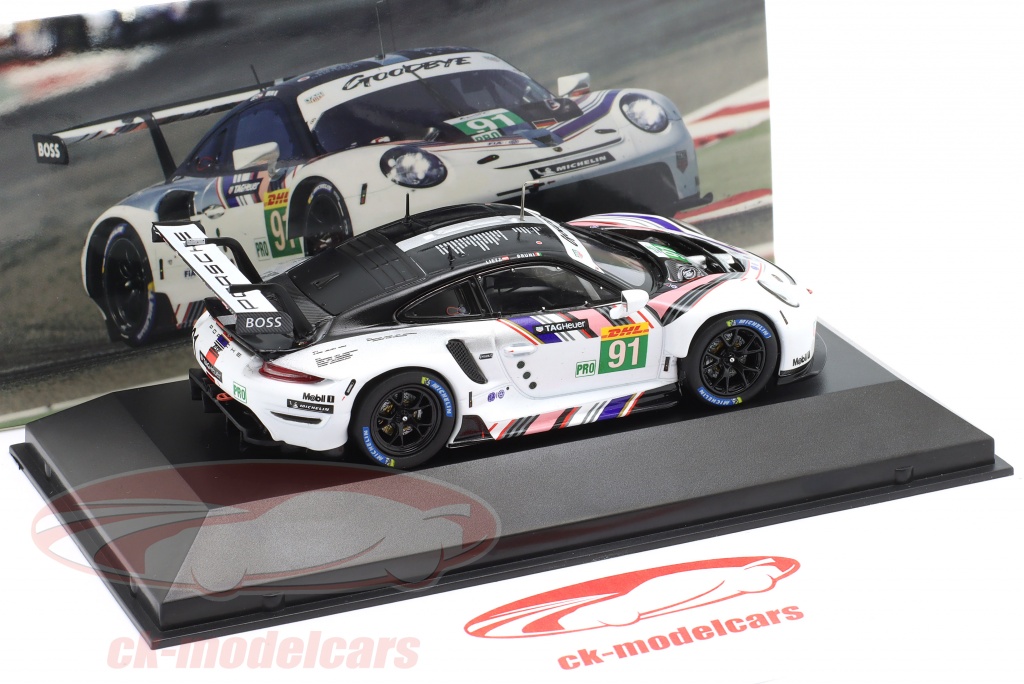 Ixo 1:43 Porsche 911 RSR-19 Goodbye #91 Last Race WEC 2022 Bruni, Lietz LEGT43-23008 Modellauto ...