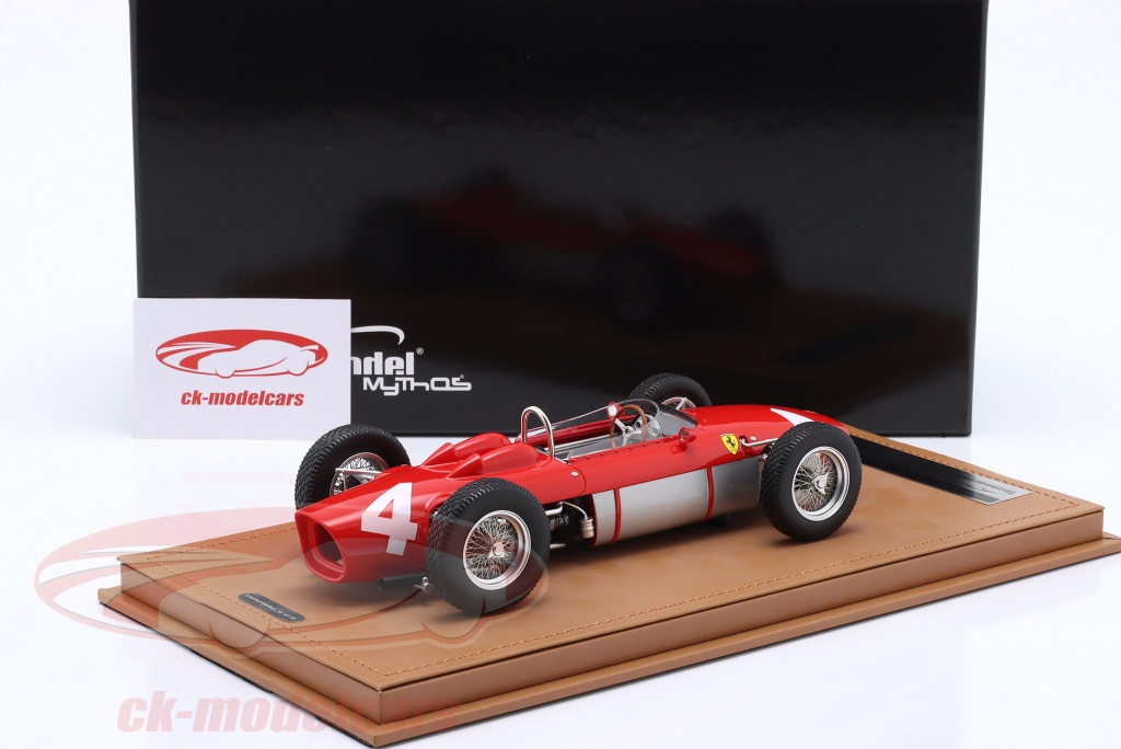 Tecnomodel 1:18 Lorenzo Bandini Ferrari 156 Test #4 Deutschland GP ...