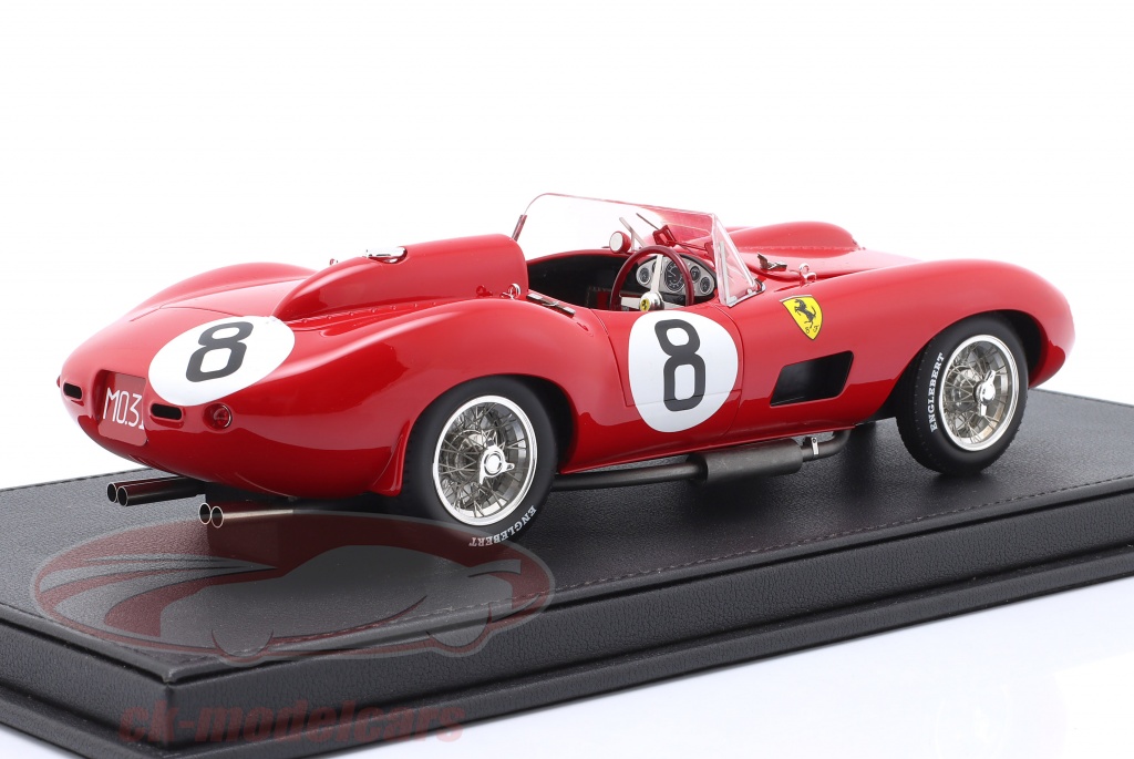 TopMarques 1:18 Ferrari 315S #8 5th 24h LeMans 1957 S. Lewis-Evans, M ...