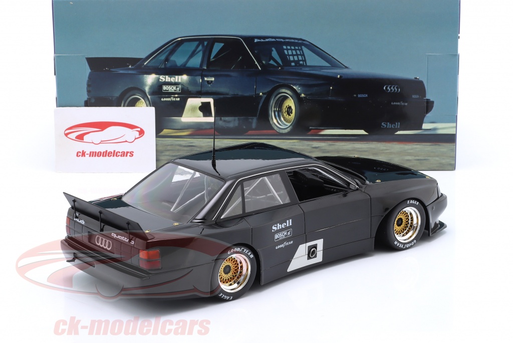 WERK83 1:18 Audi 200 quattro Trans-Am Testcar 1987 black W1801404 model ...