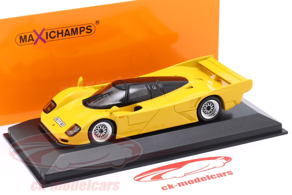 Minichamps 1:43 Dauer Porsche 962 GT year 1994 yellow 940064000 model ...