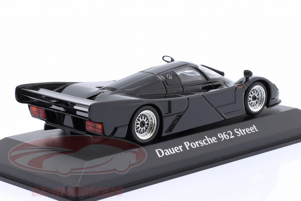 Minichamps 1:43 Dauer Porsche 962 GT Año de construcción 1994 negro ...