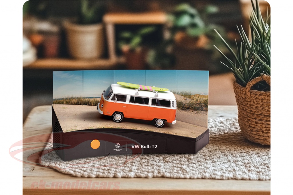 Volkswagen VW Bulli アドベントカレンダー: Volkswagen VW Bulli オレンジ 1:43 Franzis ...