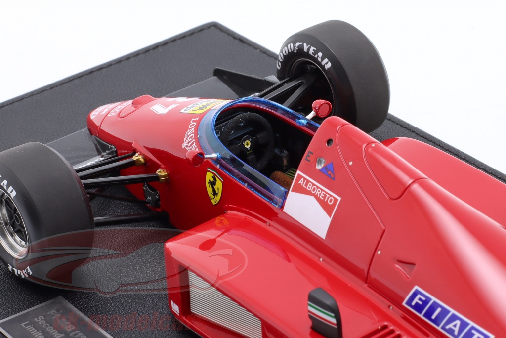 GP Replicas 1:18 M. Alboreto Ferrari F1/86 #27 2ème Autriche GP formule ...