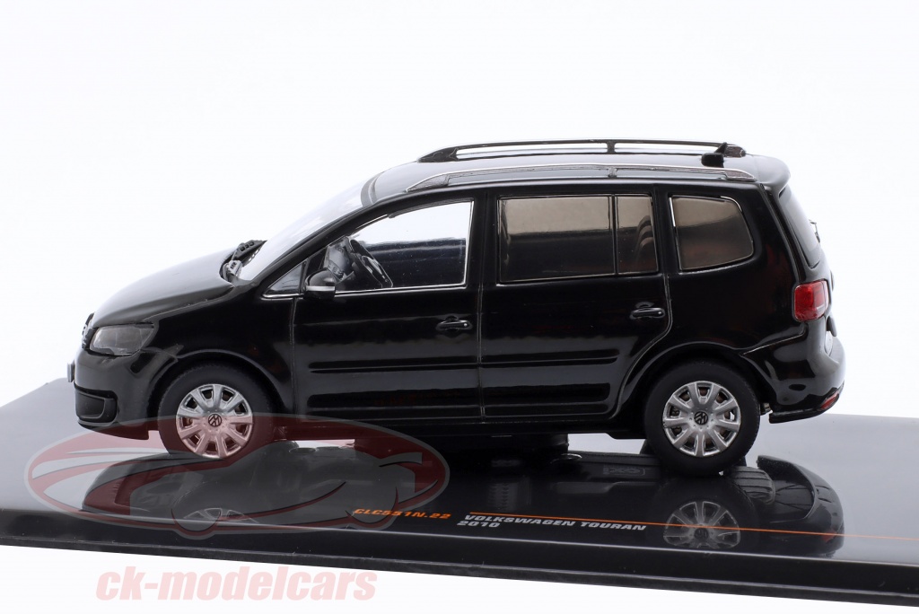 Ixo 1:43 Volkswagen VW Touran year 2010 black CLC551N.22 model car ...