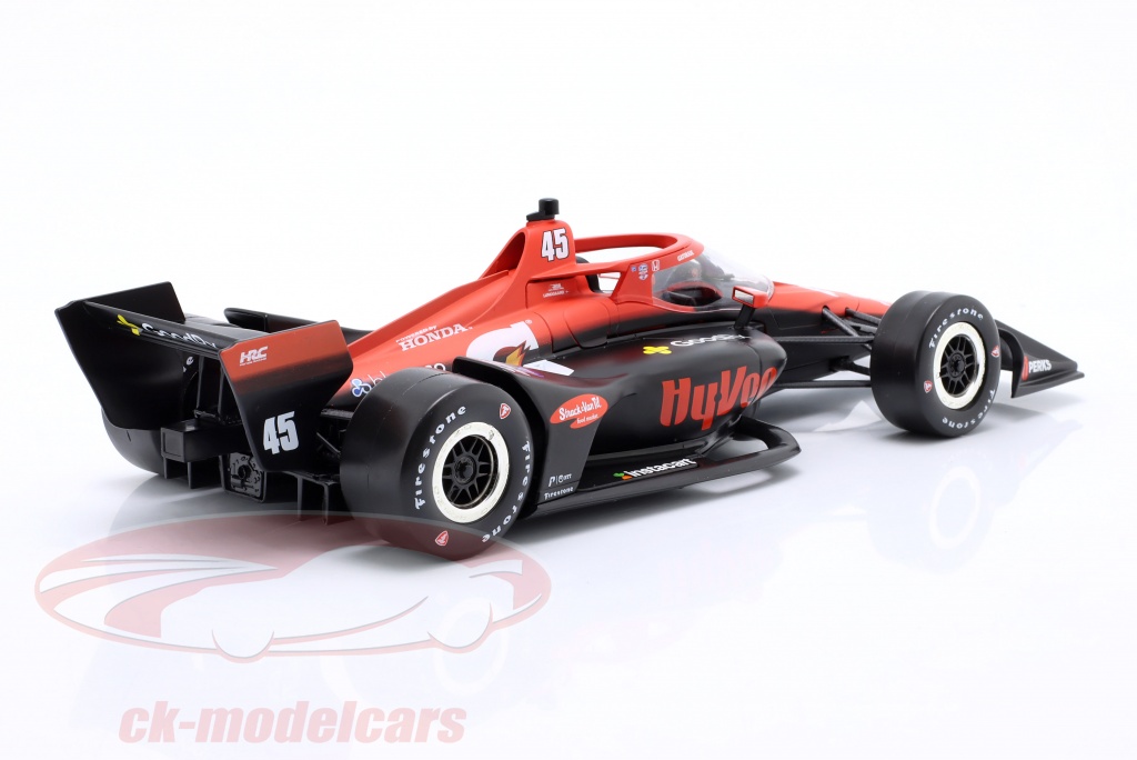 Greenlight 1:18 Christian Lundgaard Honda #45 IndyCar Series 2024 11255 modelo carro 11255 ...