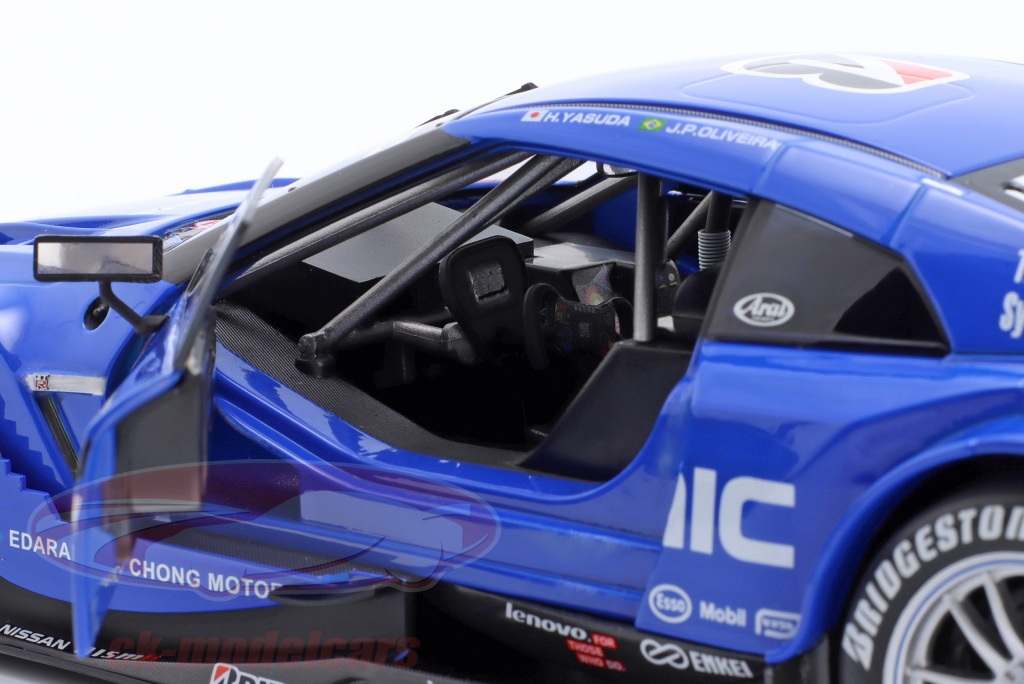 Ebbro 1:18 Nissan GT-R GT500 #12 Super GT Serie Okayama 2015 Yasuda, Oliveira 81023 Modellauto ...