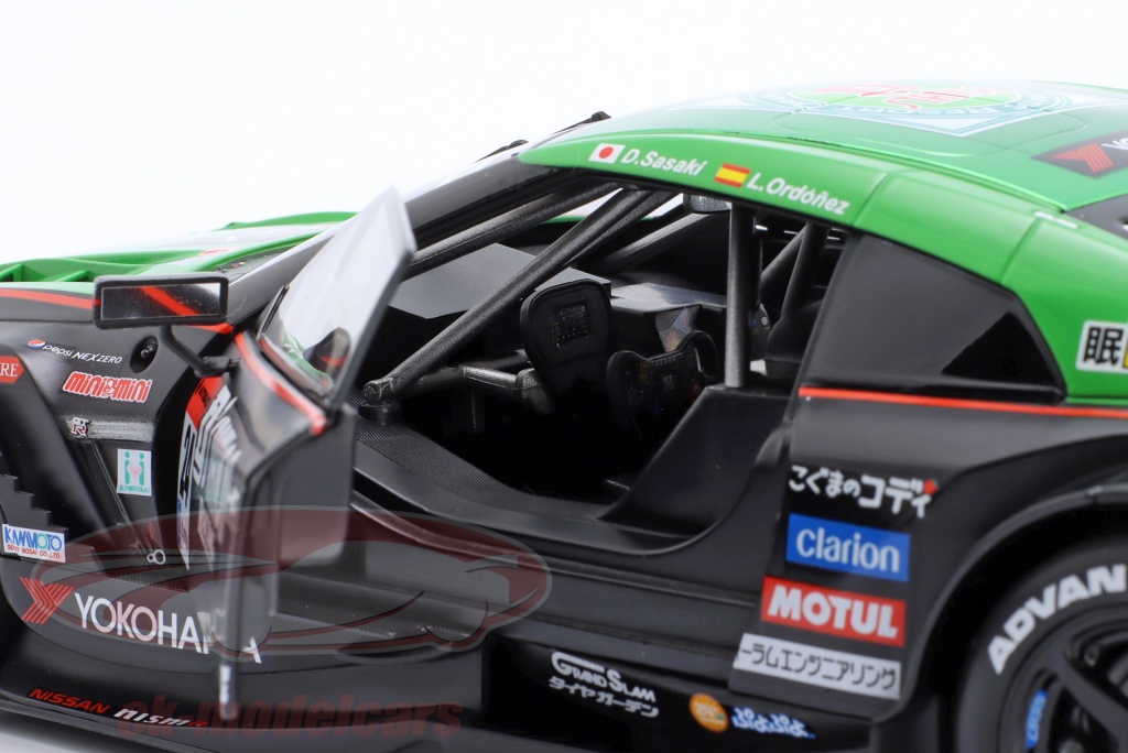 Ebbro 1:18 Nissan GT-R GT500 #24 Super GT Serie Okayama 2015 Sasaki, Ordonez 81025 Modellauto ...