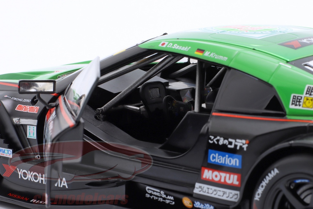 Ebbro 1:18 Nissan GT-R GT500 #24 Winner Fuji Super GT Series 2015 Sasaki, Krumm 81040 model car ...