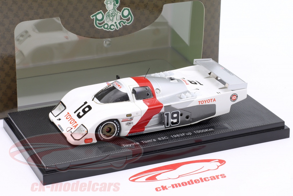 Ebbro 1:43 Toyota Tom's 83C #19 1000km Fuji 1983 Matsumoto, Hoshino, Sekiya 44478 model car ...
