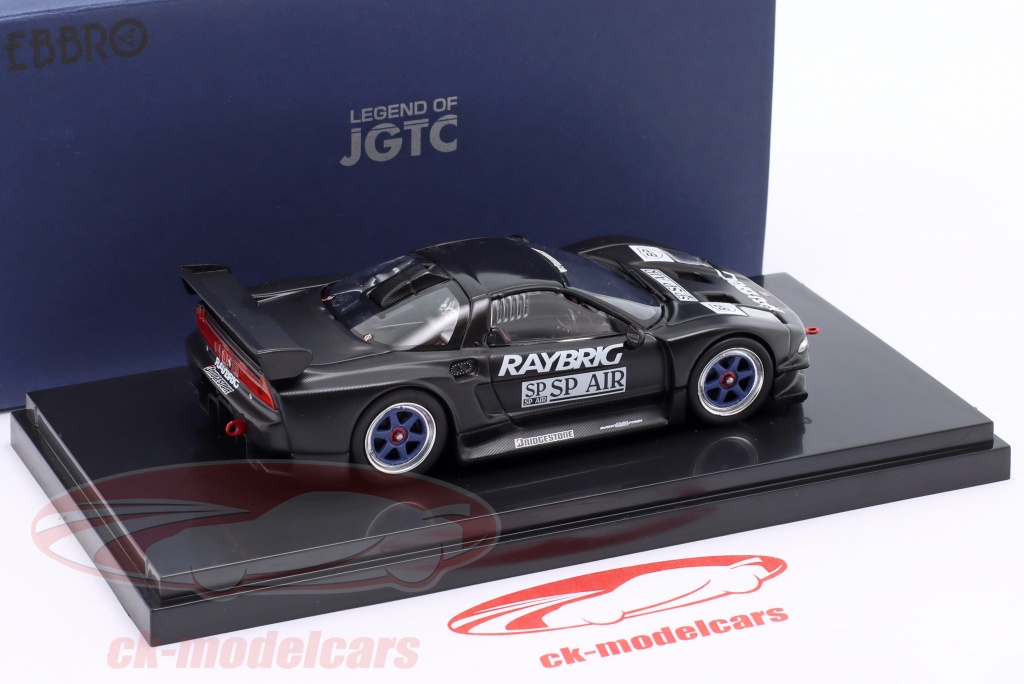 Ebbro 1:43 Honda NSX Raybrig Test Car JGTC 1997 zwart 44225 model auto ...