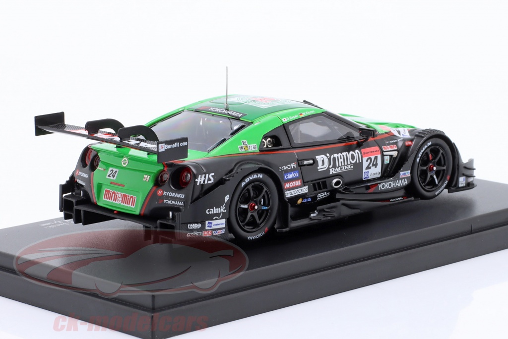Ebbro 1:43 Nissan GT-R GT500 #24 победитель Fuji Super GT Series 2015 Sasaki, Krumm 45280 модель ...